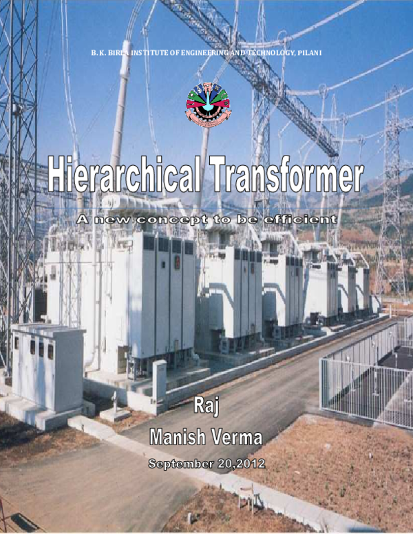 (PDF) Hierarchical Transformer