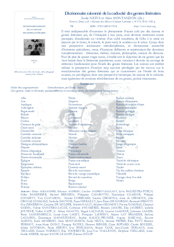 toast funèbre analyse