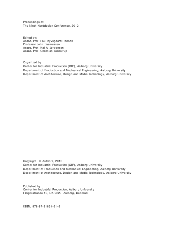 Pdf Interactions For Design The Temporality Of The Act Of Use And The Attributes Of Products