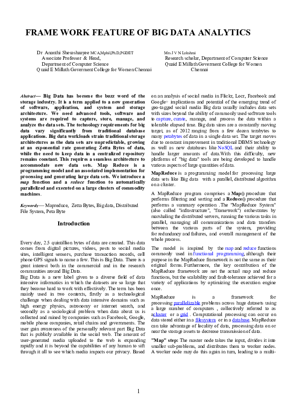 (DOC) big data analytics