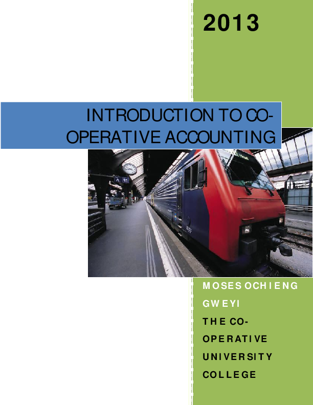 (PDF) CO-OPERATIVE ACCOUNTING