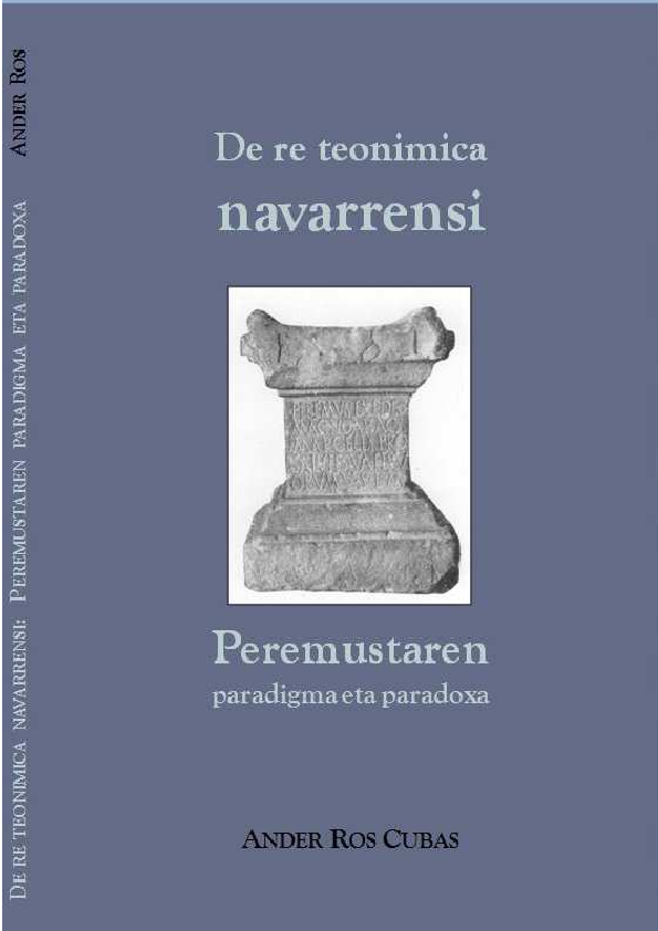 (PDF) De re teonimica navarrensi: Peremustaren paradigma eta paradoxa
