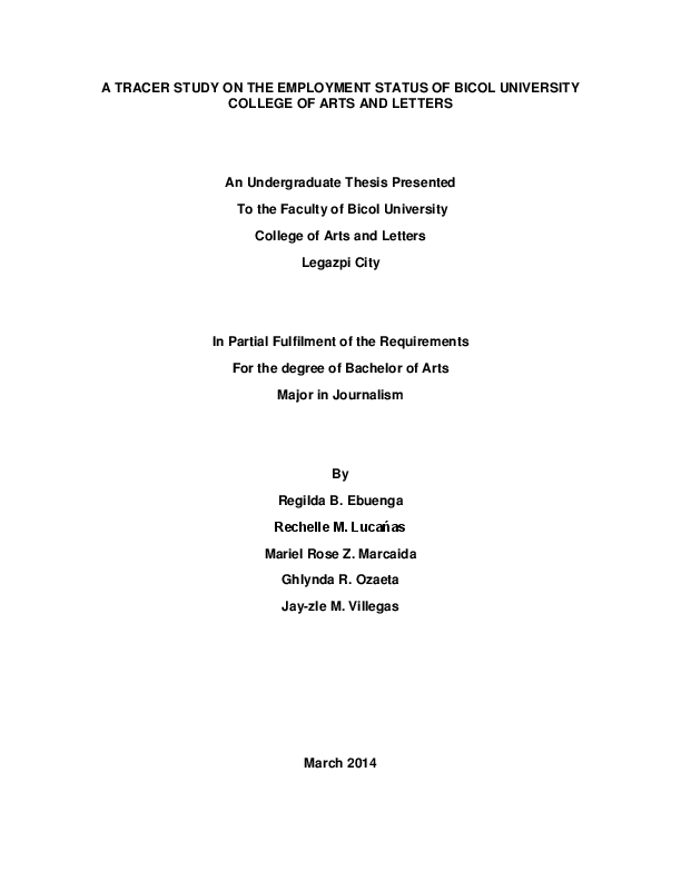 (DOC) Table of contents and other preliminary pages