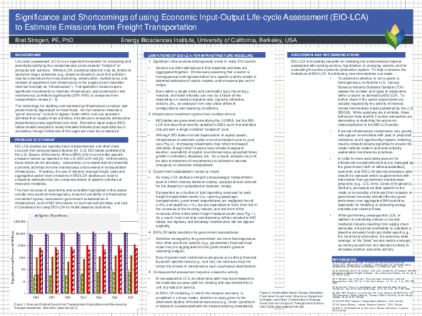 (PDF) Significance and Shortcomings of using Economic Input-Output Life-cycle Assessment (EIO ...