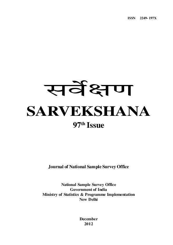 (PDF) NSSO’s Consumer Expenditure Surveys: An Examination of Respondent ...