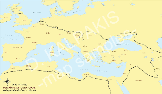 (PDF) The Roman world at the time of Trajan and Hadrian (draft map for ...