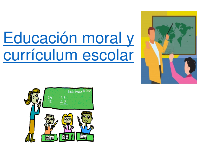 (PPT) Educacion moral y curriculum escolar