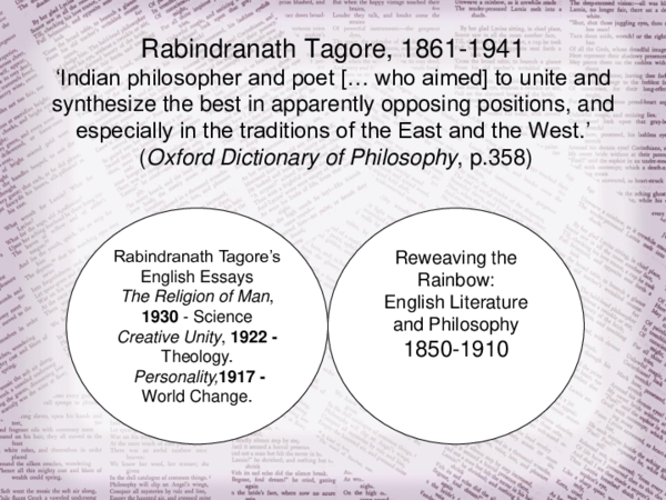 (PPT) 'Tagore's Philosophy of World Change' - presentation 10/9/2010 at ...