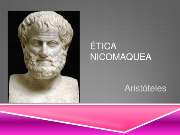 (PPT) Ética Nicomaquea