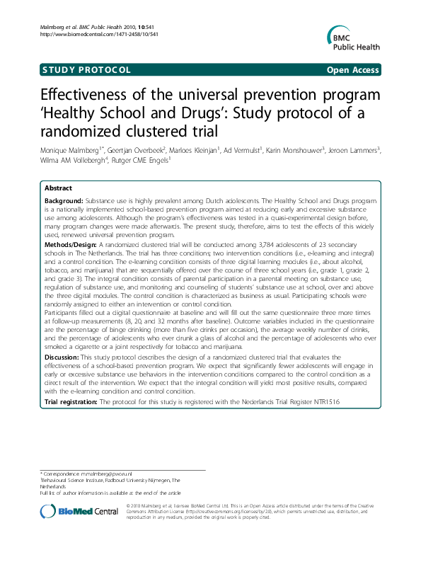 (PDF) From Model to Case: Implementation, Follow-Up, and Evaluation of ...