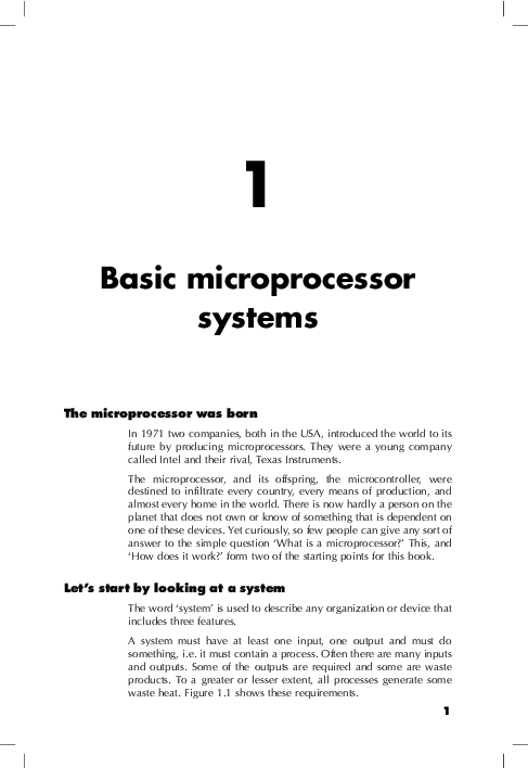 (PDF) Basic microprocessor systems