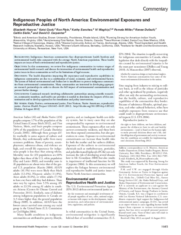 (PDF) Environmental Health Perspectives @BULLET volume 120 | number 12 ...