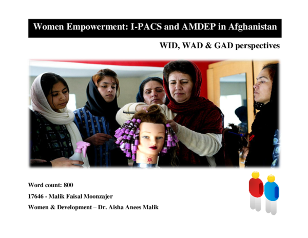 Project Report of Afghanistan two Projects