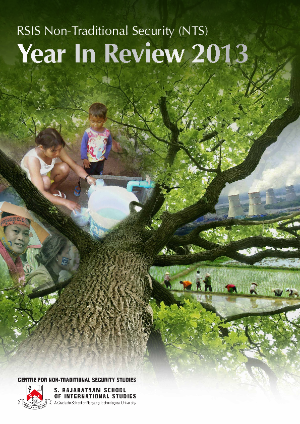 (PDF) RSIS Non-Traditional Security (NTS