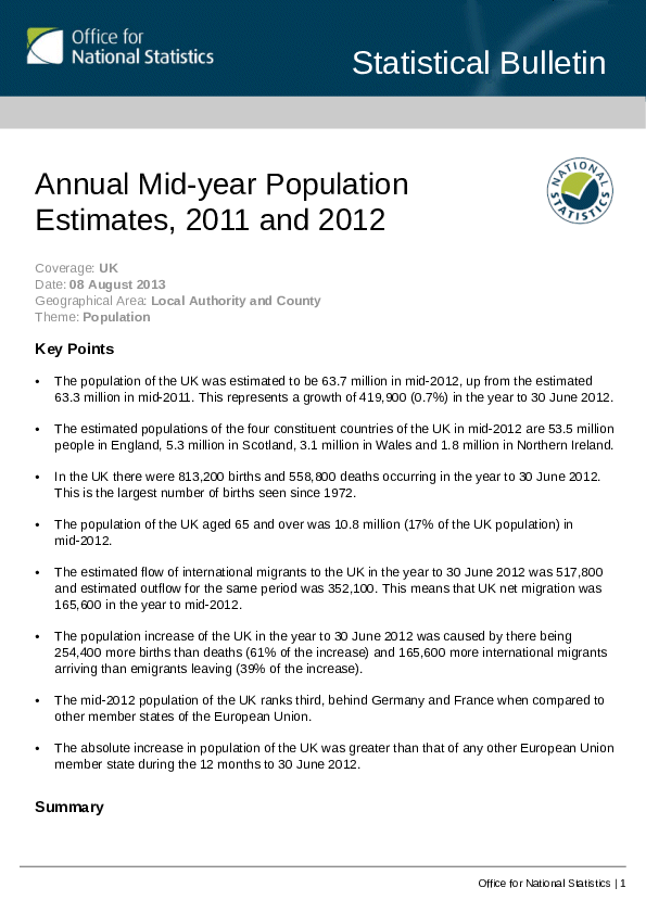 (PDF) Statistical Bulletin Annual