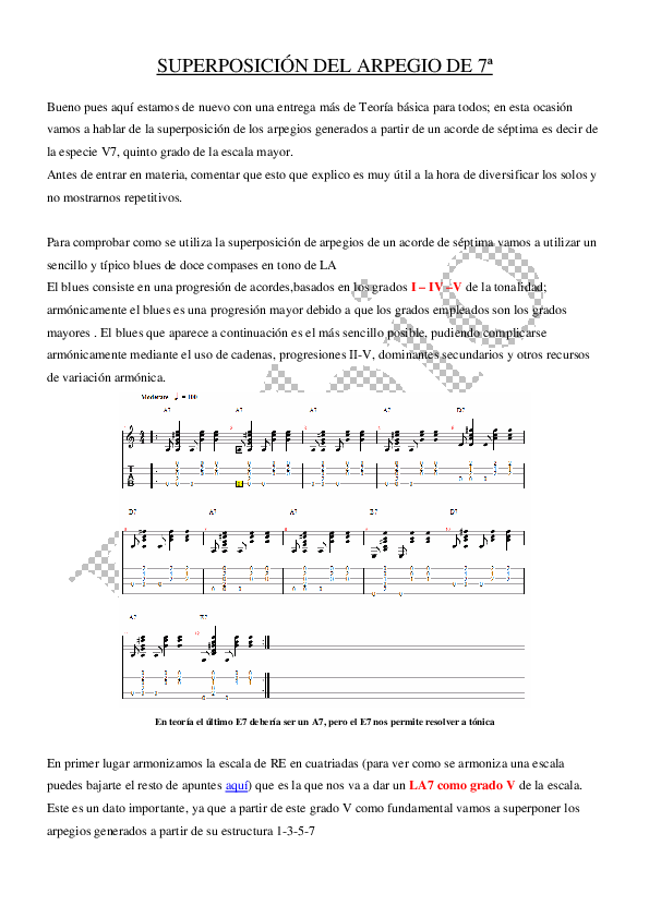 (PDF) Arpegio de 7ma
