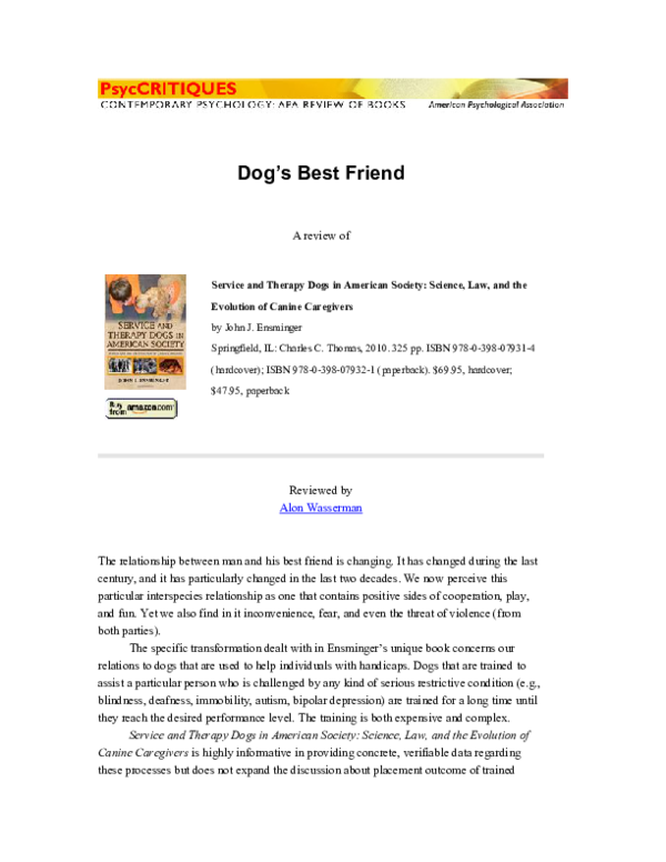 (PDF) A Book Review for APA