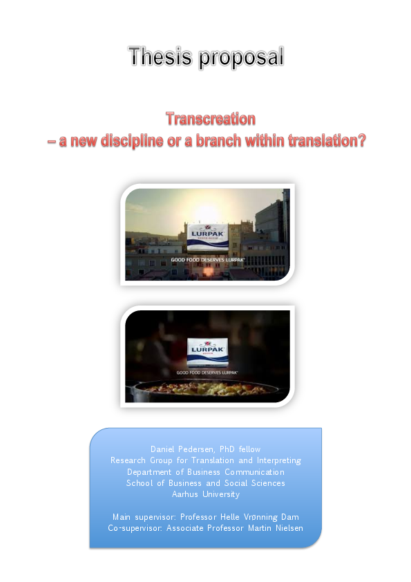 (PDF) Transcreation