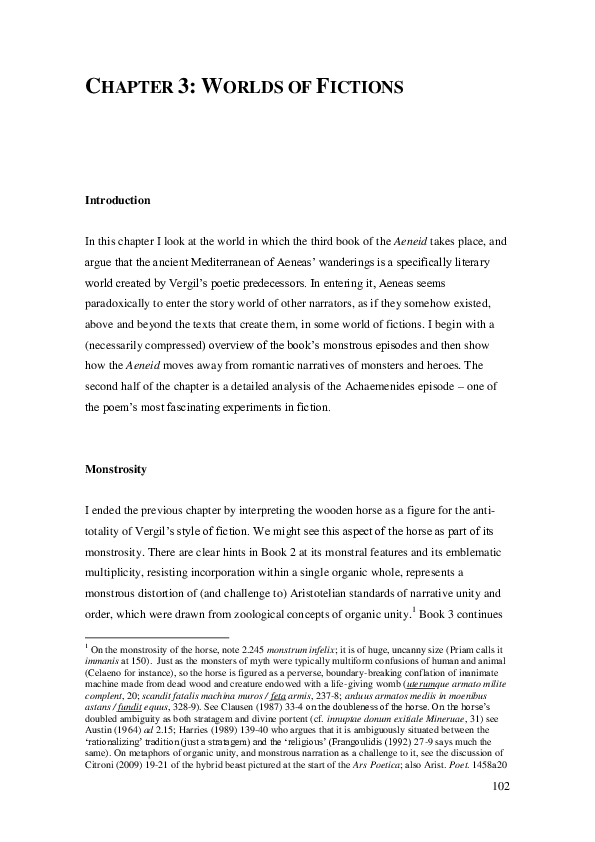 (PDF) Thesis, Chapter 3: World of fictions