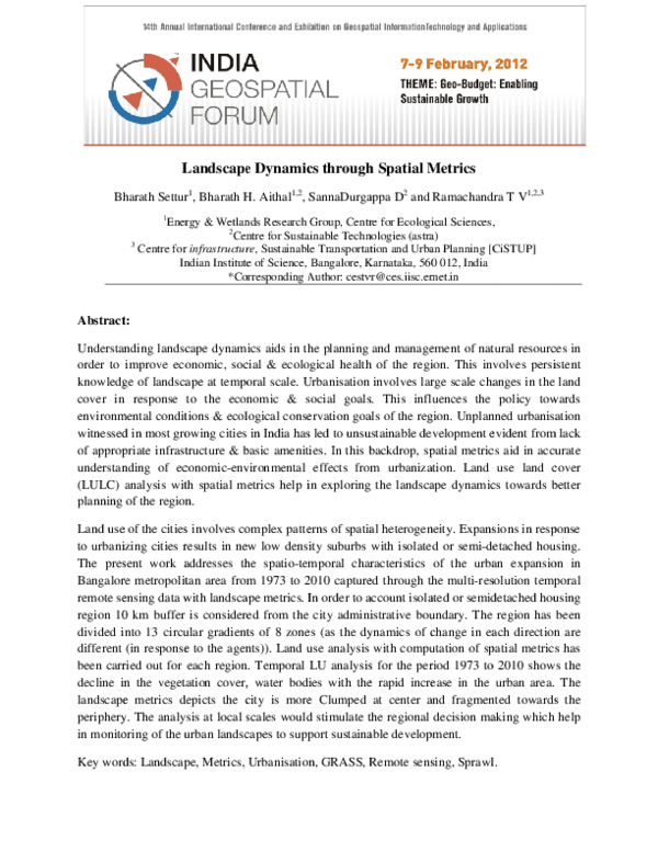 (PDF) Bharath development