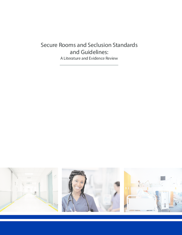 (PDF) Secure Rooms and Seclusion Standards and Guidelines: A Literature ...