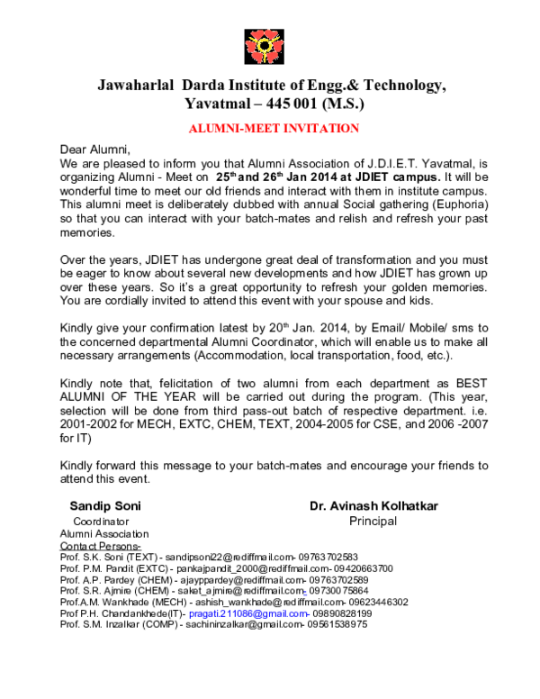 (DOC) ALUMNI-MEET-INVITATION-2014
