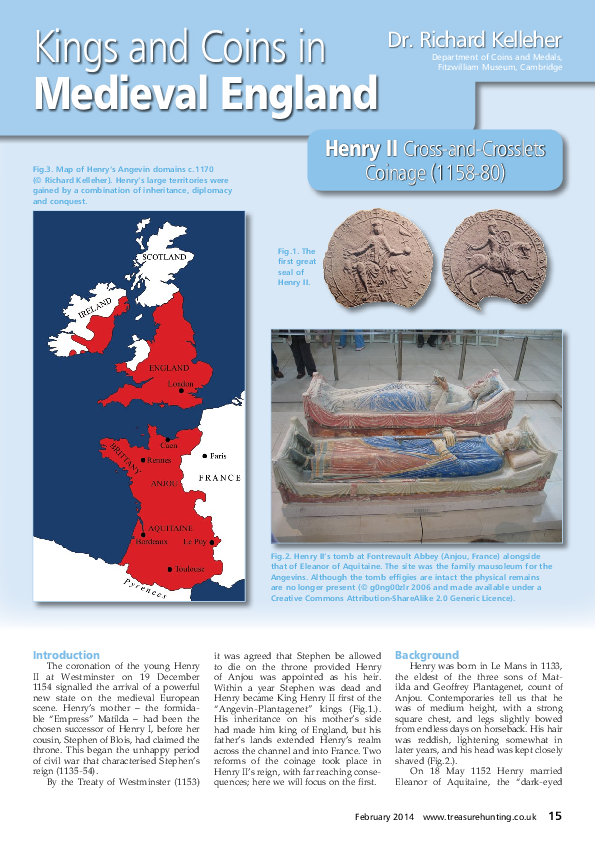 (PDF) Kings and Coins in Medieval England VI - Henry II's Cross-and ...