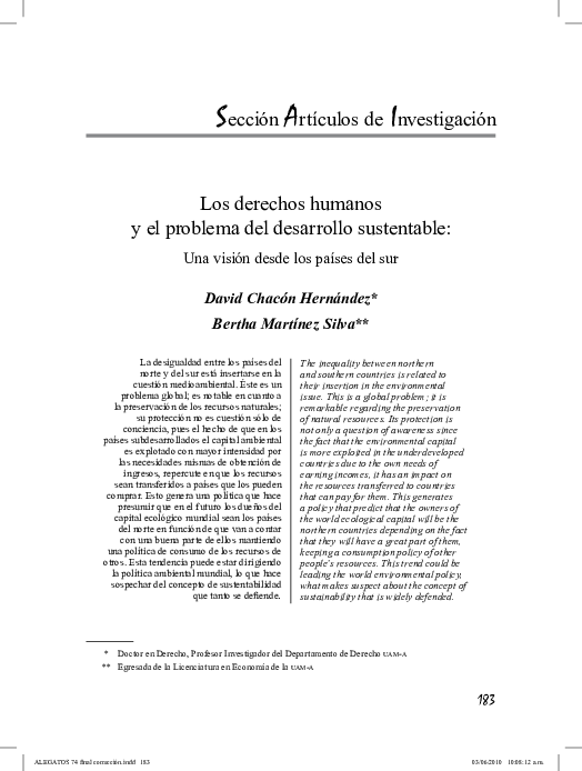 (DOC) LOS DERECHOS HUMANOS ¿Qué son los derechos humanos | Alejandro ...