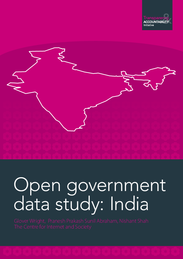 (PDF) 2010 open government data in India