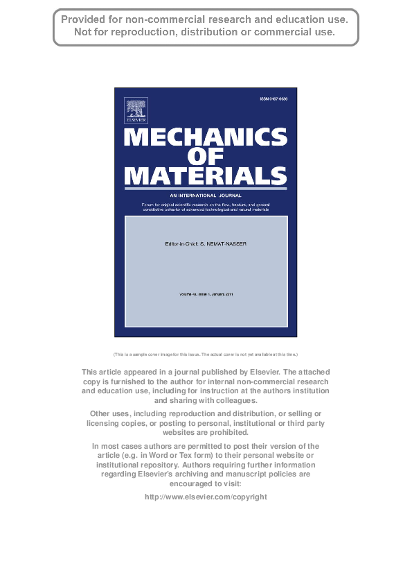 (PDF) Linear multiscale analysis and finite element validation of stretching and bending ...