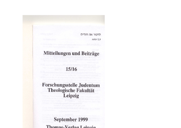 Die (sogenannten) anti-polytheistischen Korrekturen im samaritanischen ...