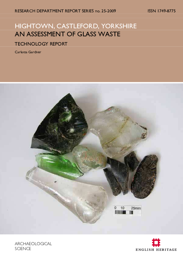 (PDF) Hightown, Castleford Yorkshire. An Assessment of Glass Waste ...