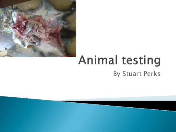 (PPT) Animal testing