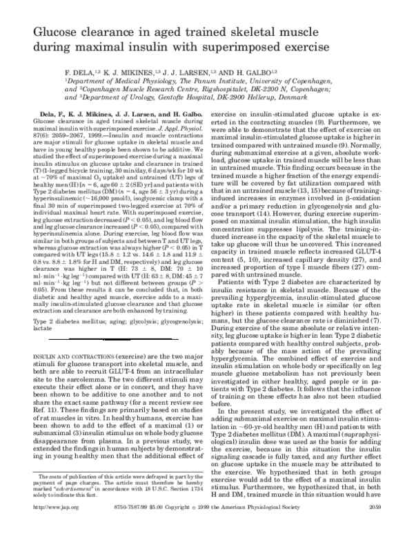 (PDF) paradox revisited Exercise-induced alterations in ...