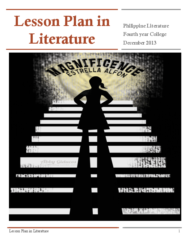 (PDF) Lesson Plan in Literature