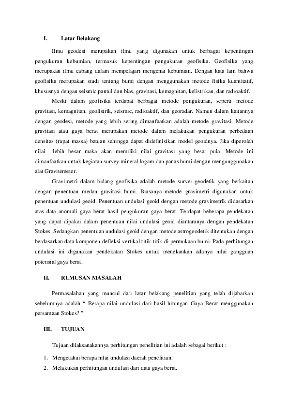 (DOC) PAPER GEOFIS UNDULASI