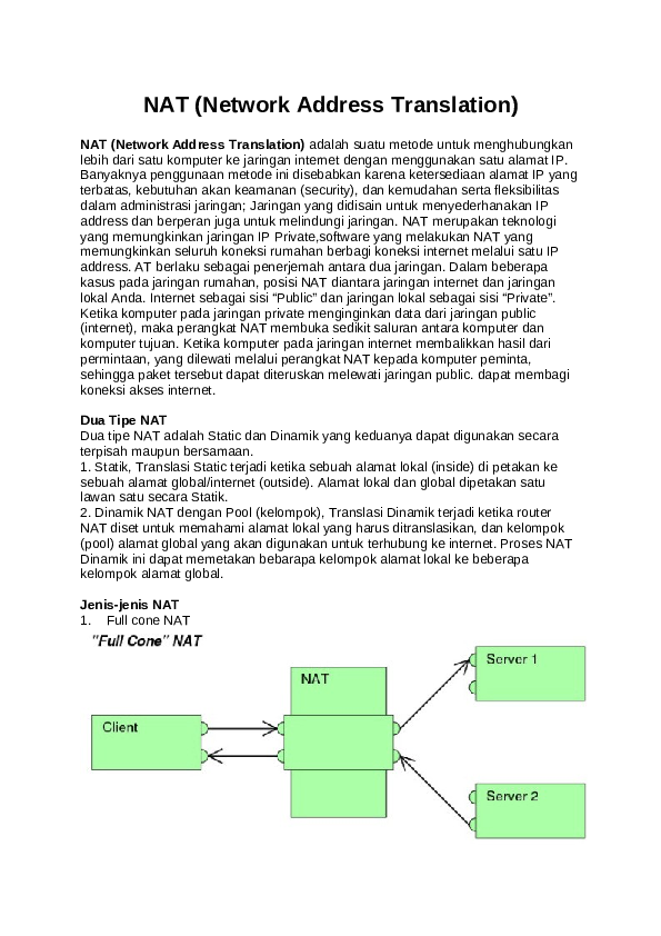 (DOC) NAT & PAT