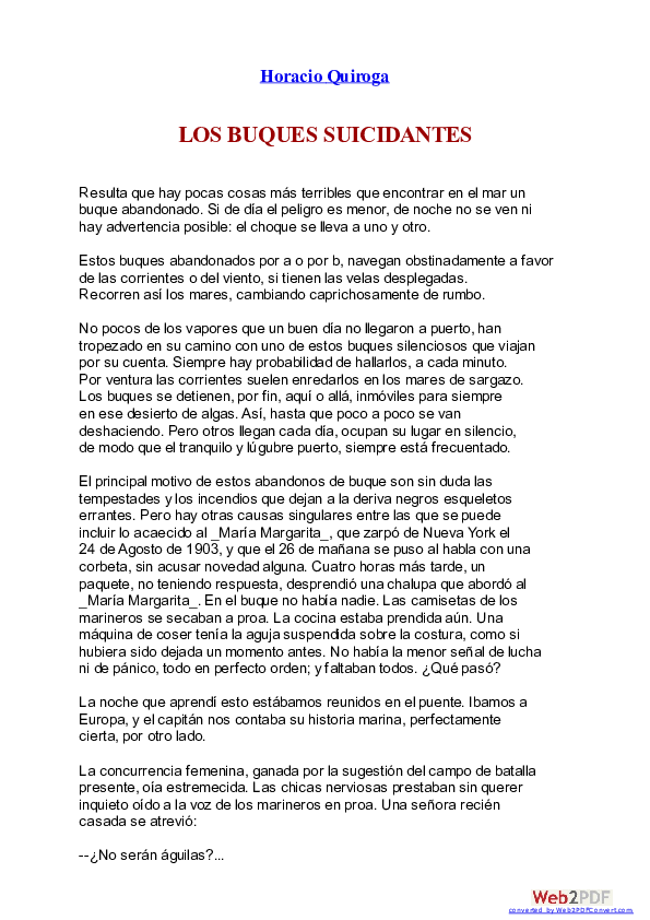 (PDF) Horacio Quiroga