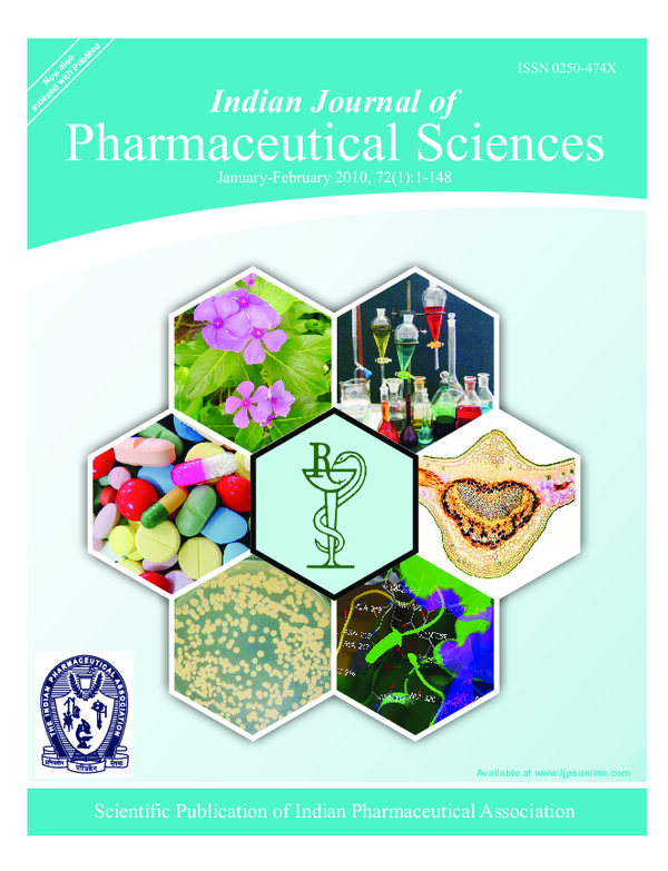 Pdf Indian Journal Of Scientific Publication Of Indian Pharmaceutical