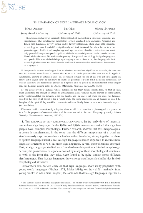 PDF The Paradox Of Sign Language Morphology Mark Aronoff Academia edu pdf-the-paradox-of-sign-language-morphology-mark-aronoff-academia-edu