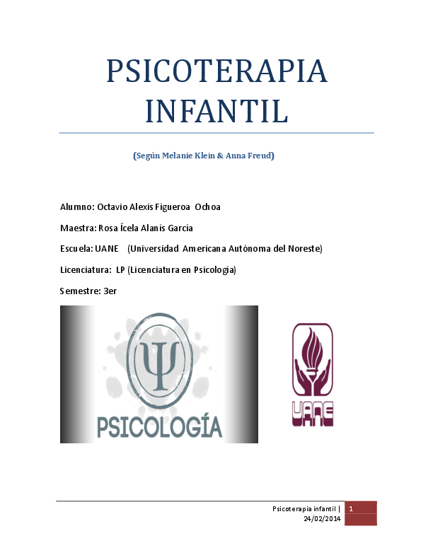 Doc Psicoterapia Infantil