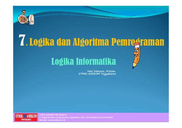 (PDF) Logika Informatika