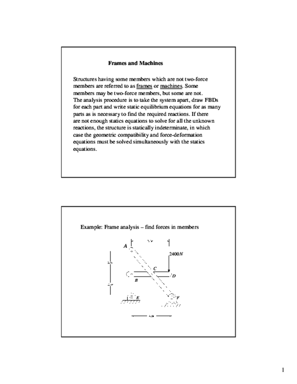 (PDF) Frames and Machines