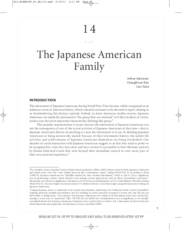 (PDF) The Japanese American Family