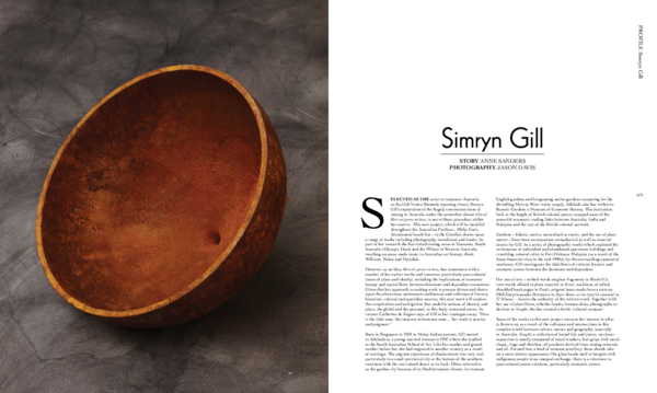 (PDF) Simryn Gill "Here the art grows on trees", Artist Profile issue ...
