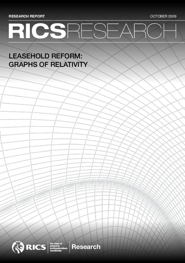 (PDF) London Properties - The RICS report on Relativities