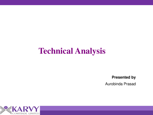 (PDF) Technical Analysis