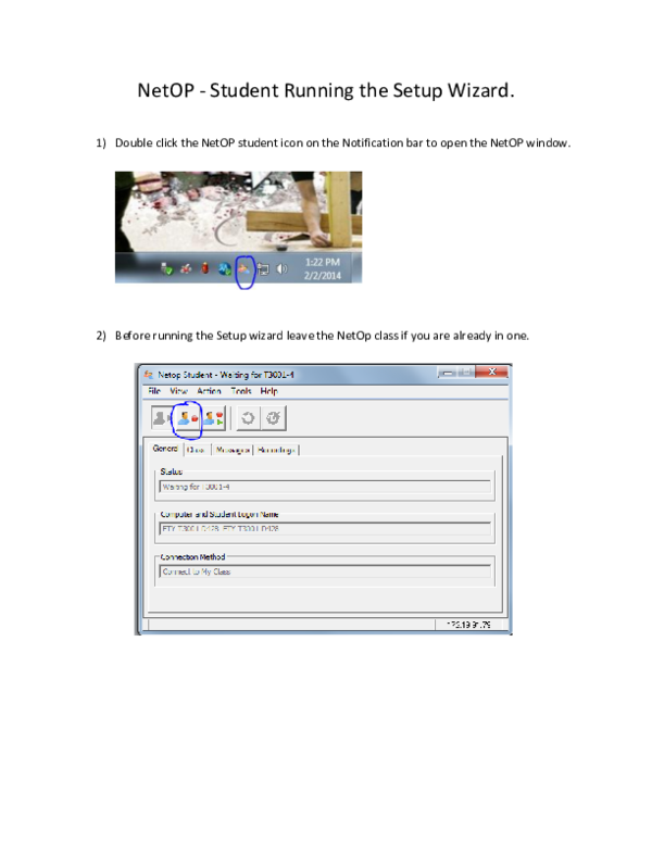 (PDF) NetOP -Student Running the Setup Wizard adsadWAD