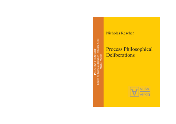(PDF) Nicholas Rescher, Process Philosophical Deliberations, 2006