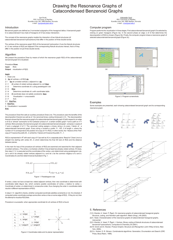 (PDF) Drawing the Resonance Graphs of Catacondensed Benzeno id Graphs